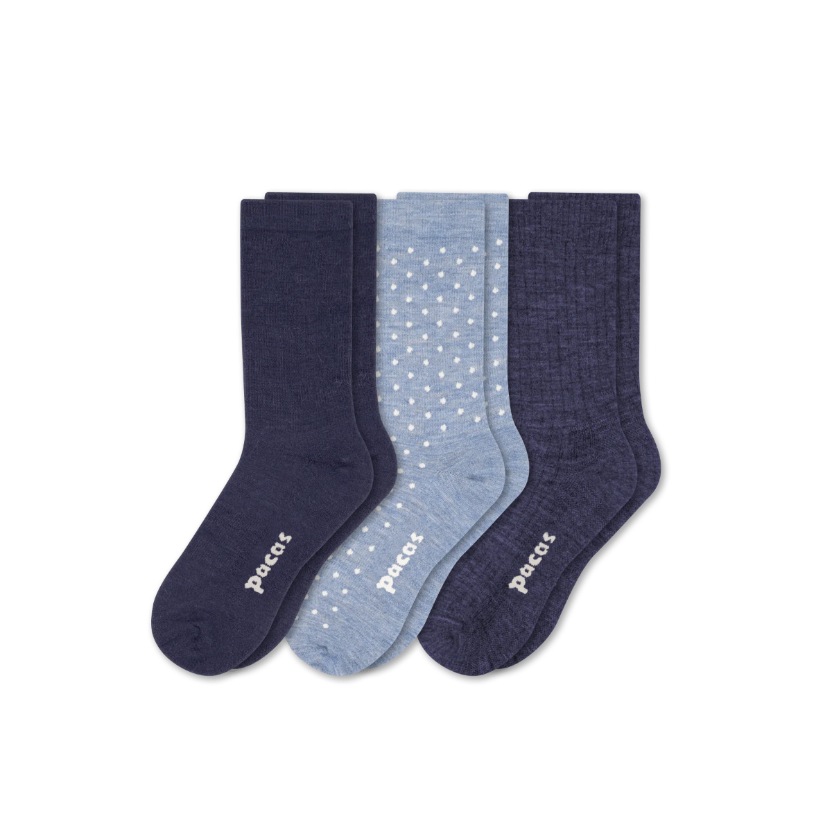 Pacas™ Inc. | Pacas Women’s Light-Weight Crew Socks With Alpaca Wool ...