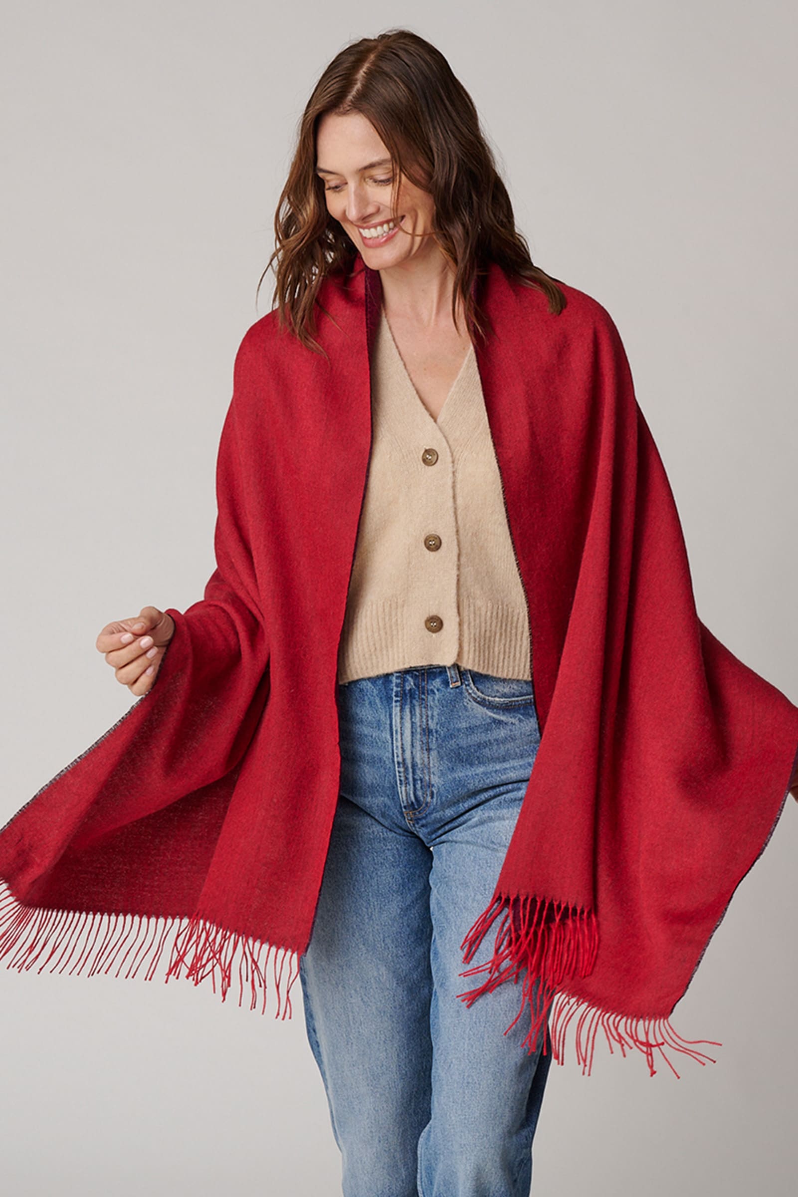 Pacas™ Inc. | Double Face Shawl